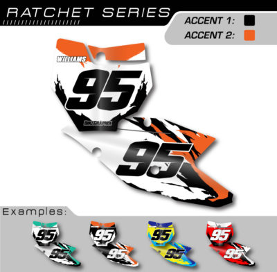 KTM Number Plate Graphics