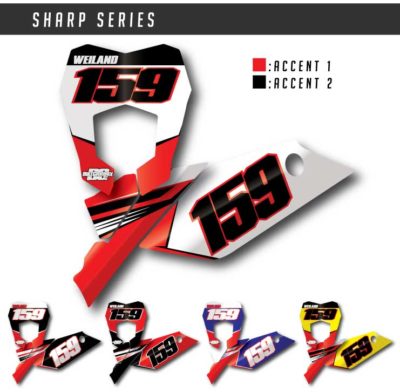 Gas Gas Number Plate Graphics