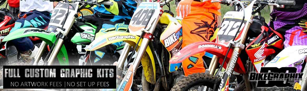 BikeGraphix | Motocross Graphics | Number Plate Backgrounds