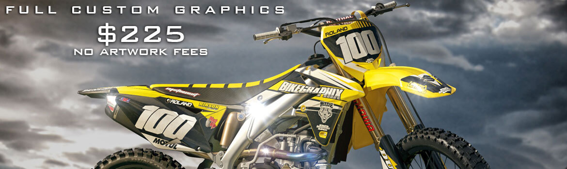 BikeGraphix | Motocross Graphics | Number Plate Backgrounds