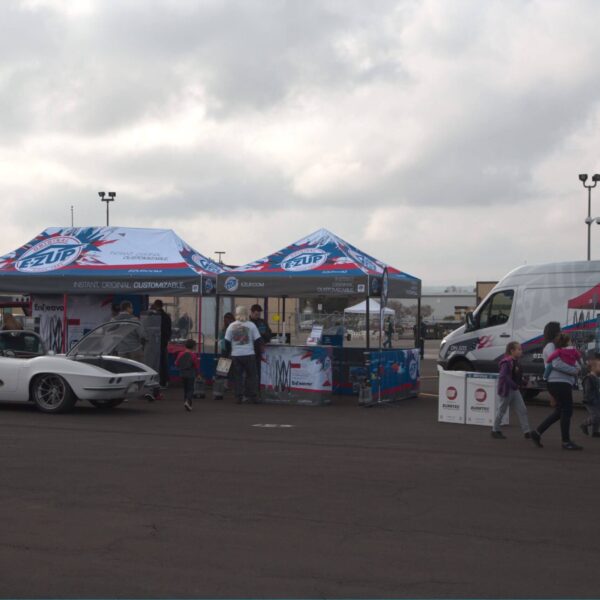 Custom E-Z UP Canopy - BikeGraphix