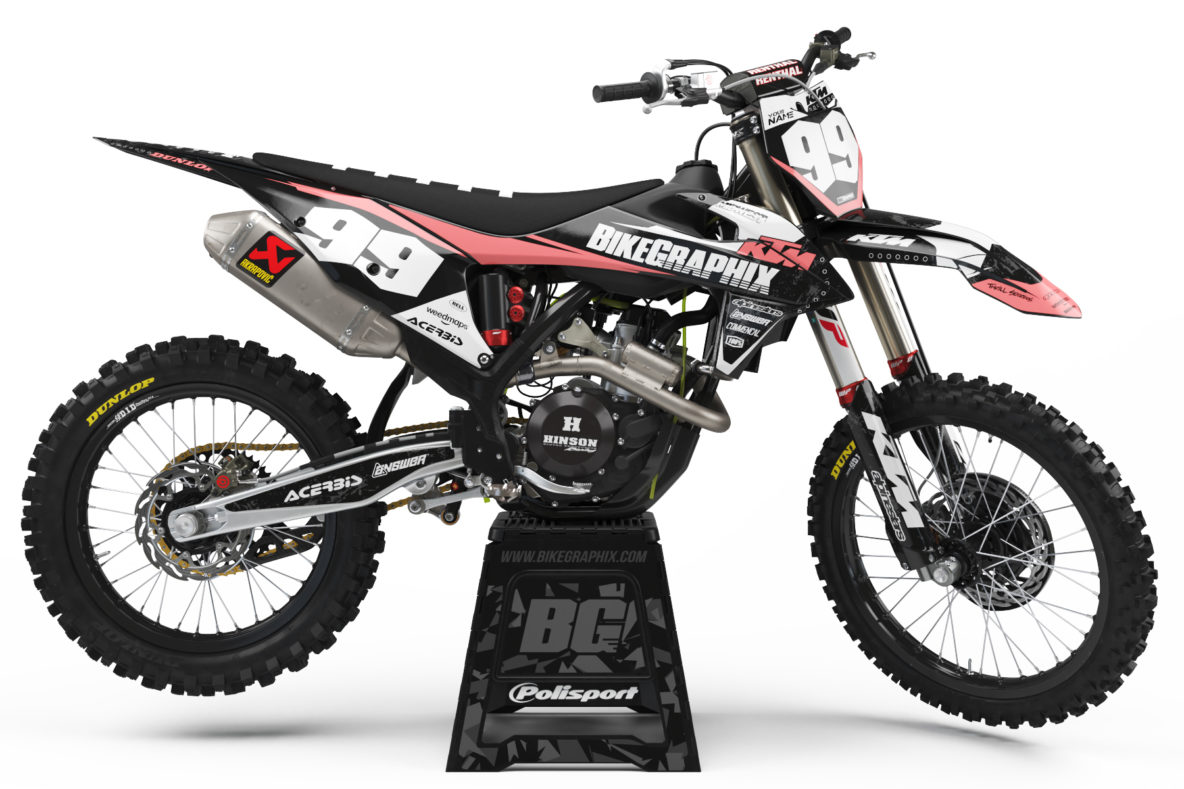 KTM Viper Semi Custom Motocross Graphics - BikeGraphix