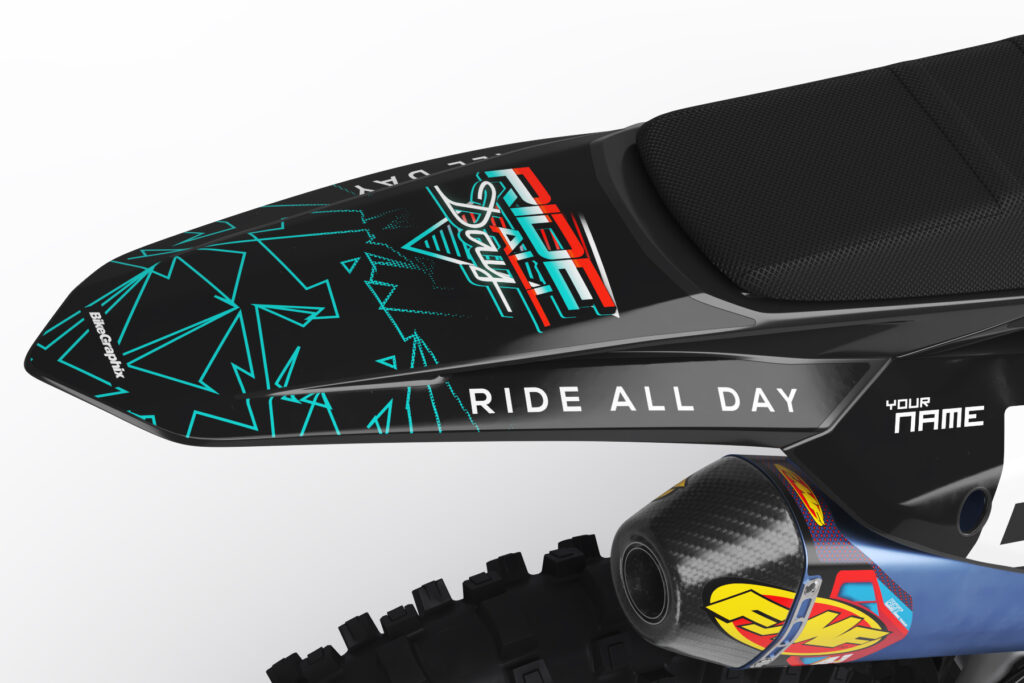 KTM RAD Semi Custom Motocross Graphics - BikeGraphix