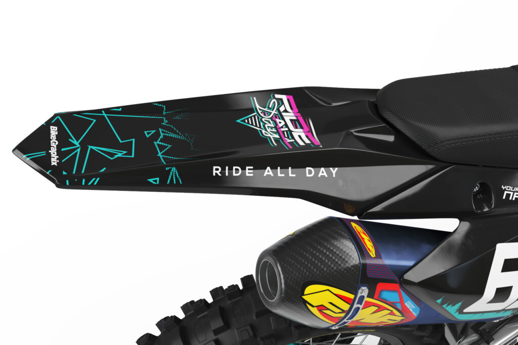 Suzuki RAD Semi Custom Motocross Graphics - BikeGraphix