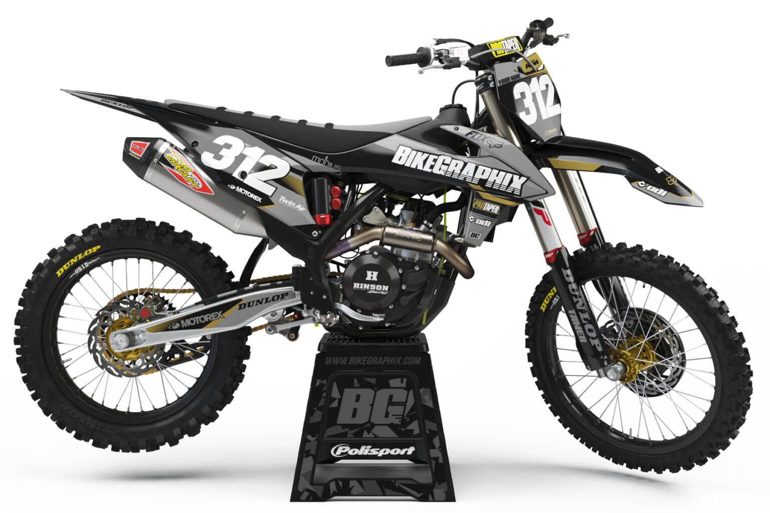 KTM Semi Custom Dirt Bike Graphics