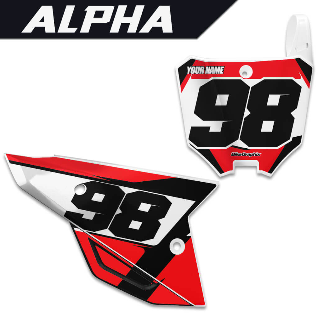 Honda Number Plate Graphics
