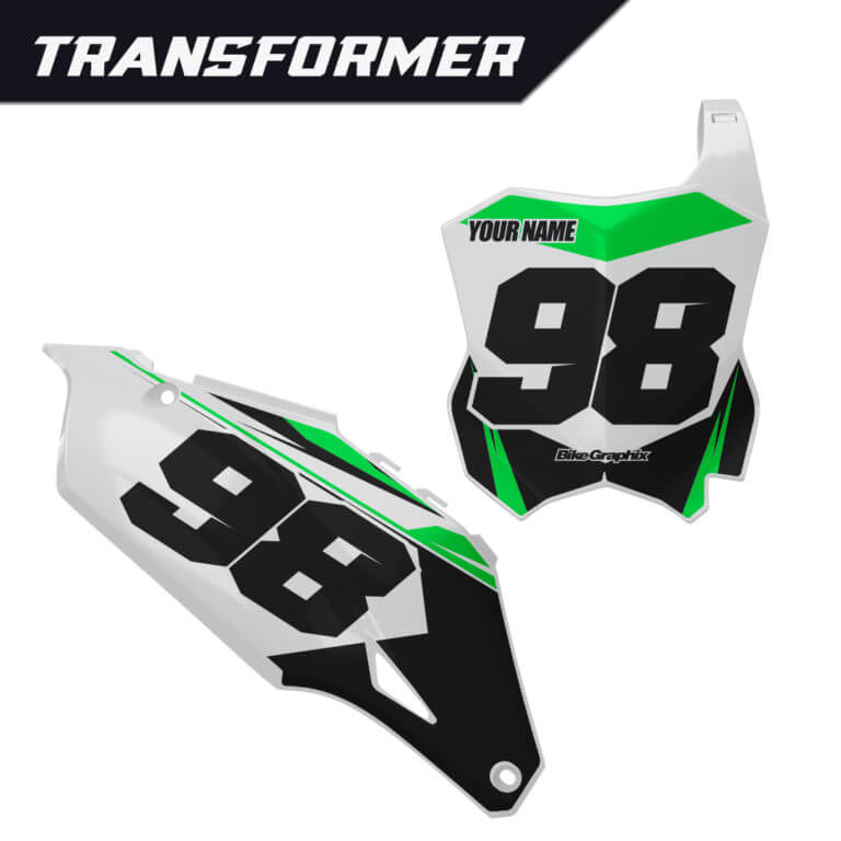 Beta Attack Number Plate Graphics - BikeGraphix