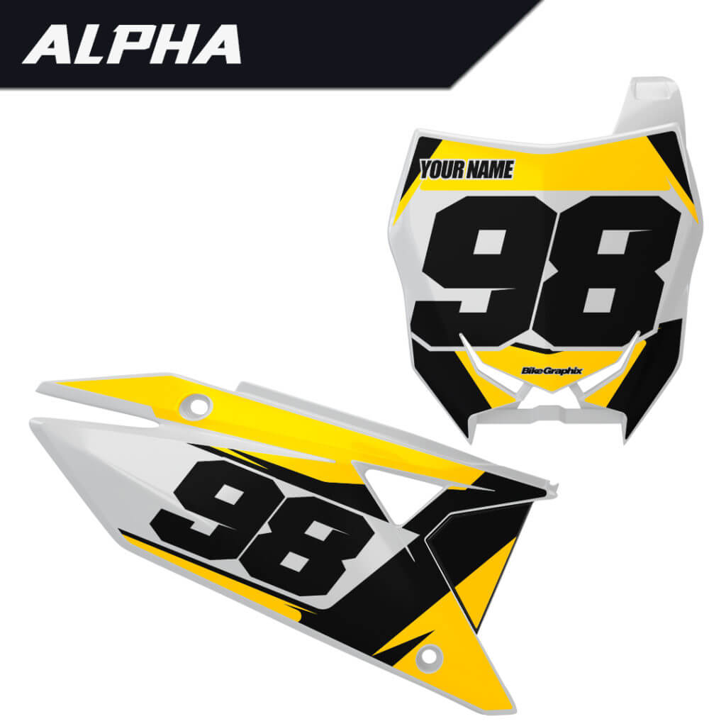 Suzuki Number Plate Graphics