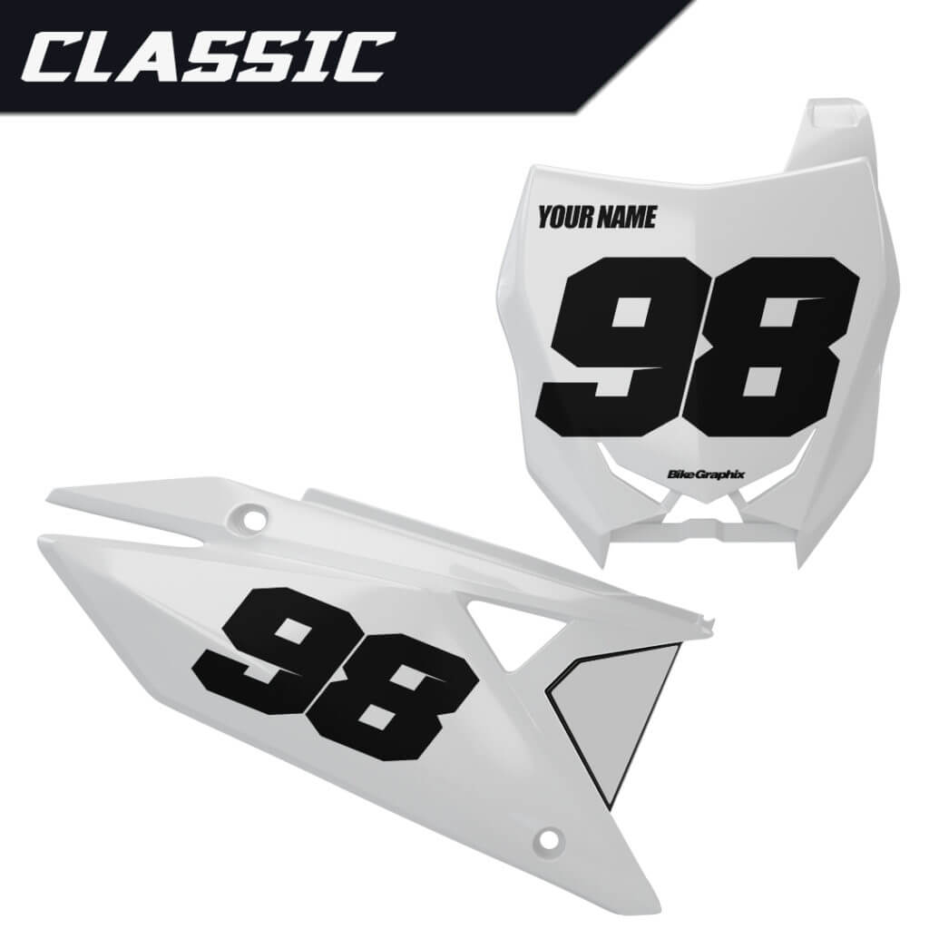 Beta Attack Number Plate Graphics - BikeGraphix