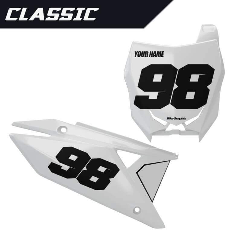 Beta Attack Number Plate Graphics - BikeGraphix