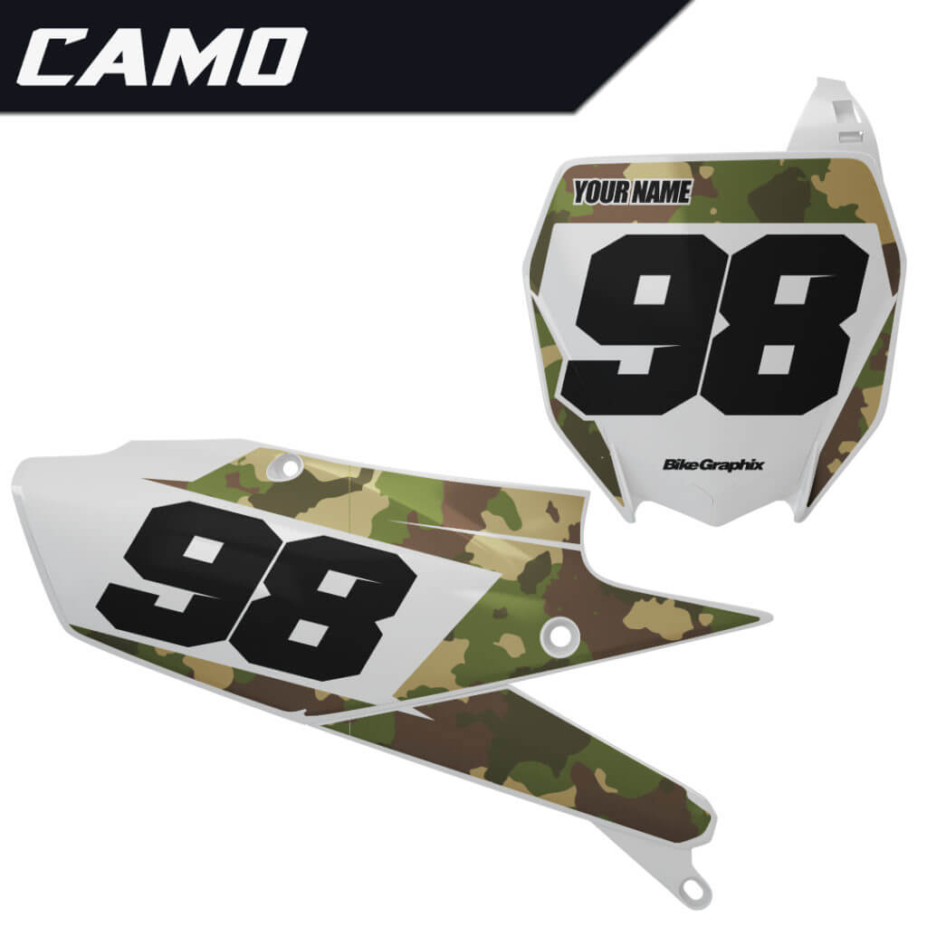 Yamaha Number Plate Graphics