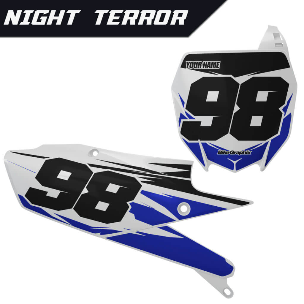 Yamaha Number Plate Graphics