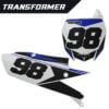 Yamaha Number Plate Graphics