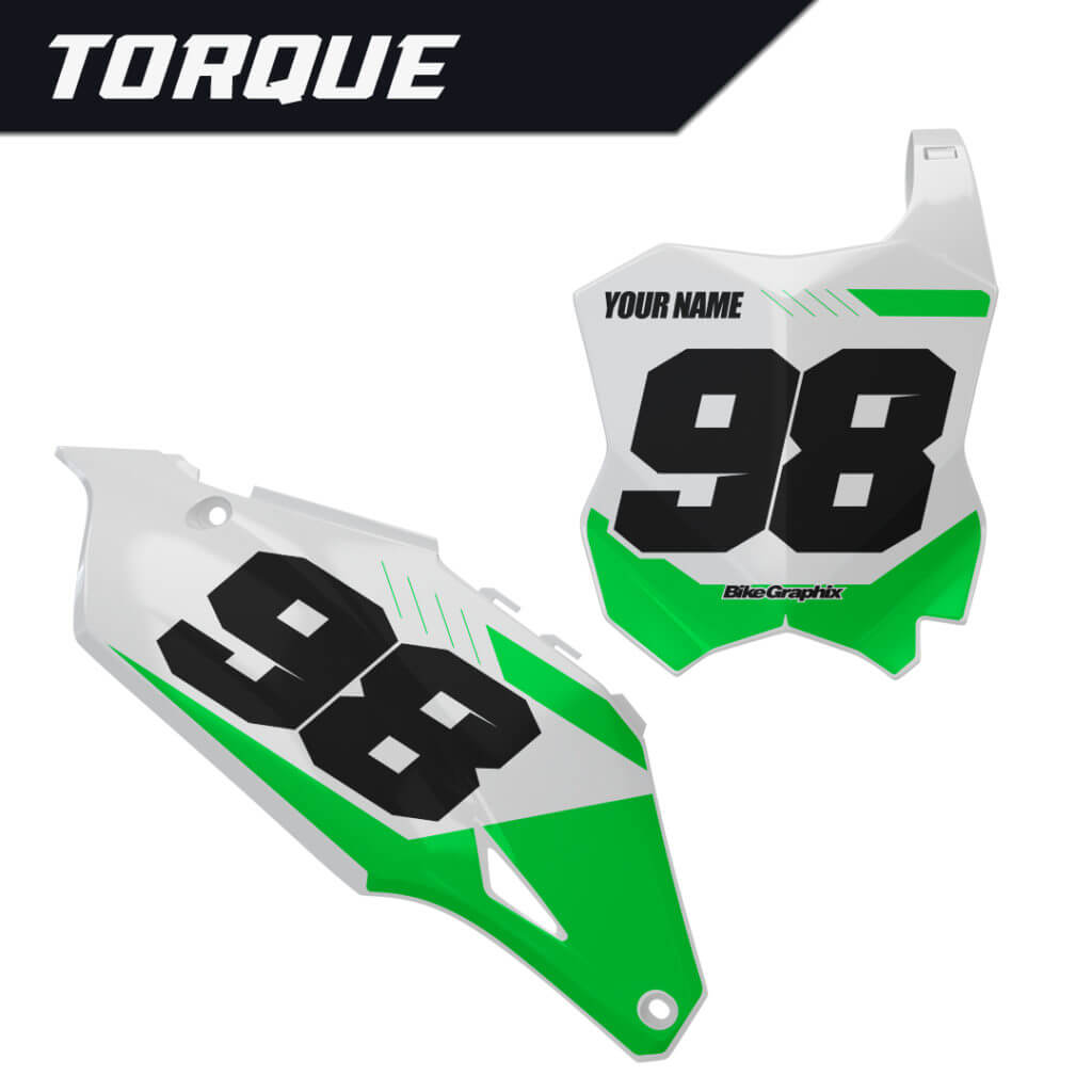 Kawasaki Number Plate Graphics