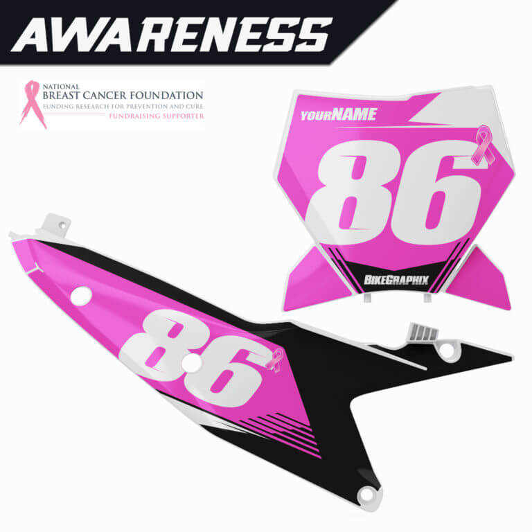 KTM Awareness Number Plate Graphics - BikeGraphix