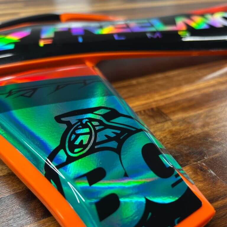 Holographic Custom Motocross Graphics - BikeGraphix