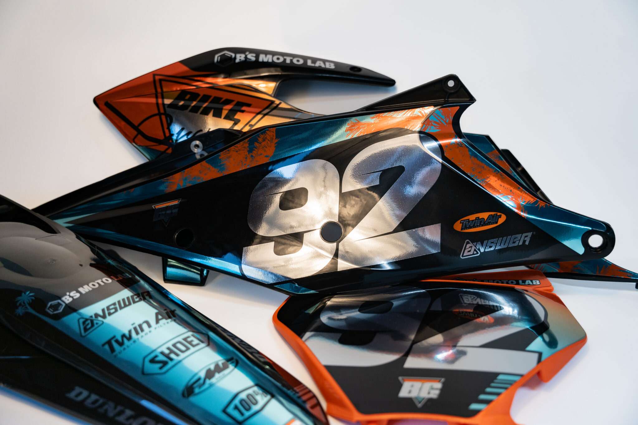 Chrome Custom Motocross Graphics - BikeGraphix